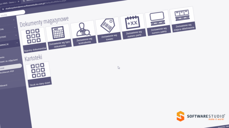 Demo Magazyn WMS - Demo on line